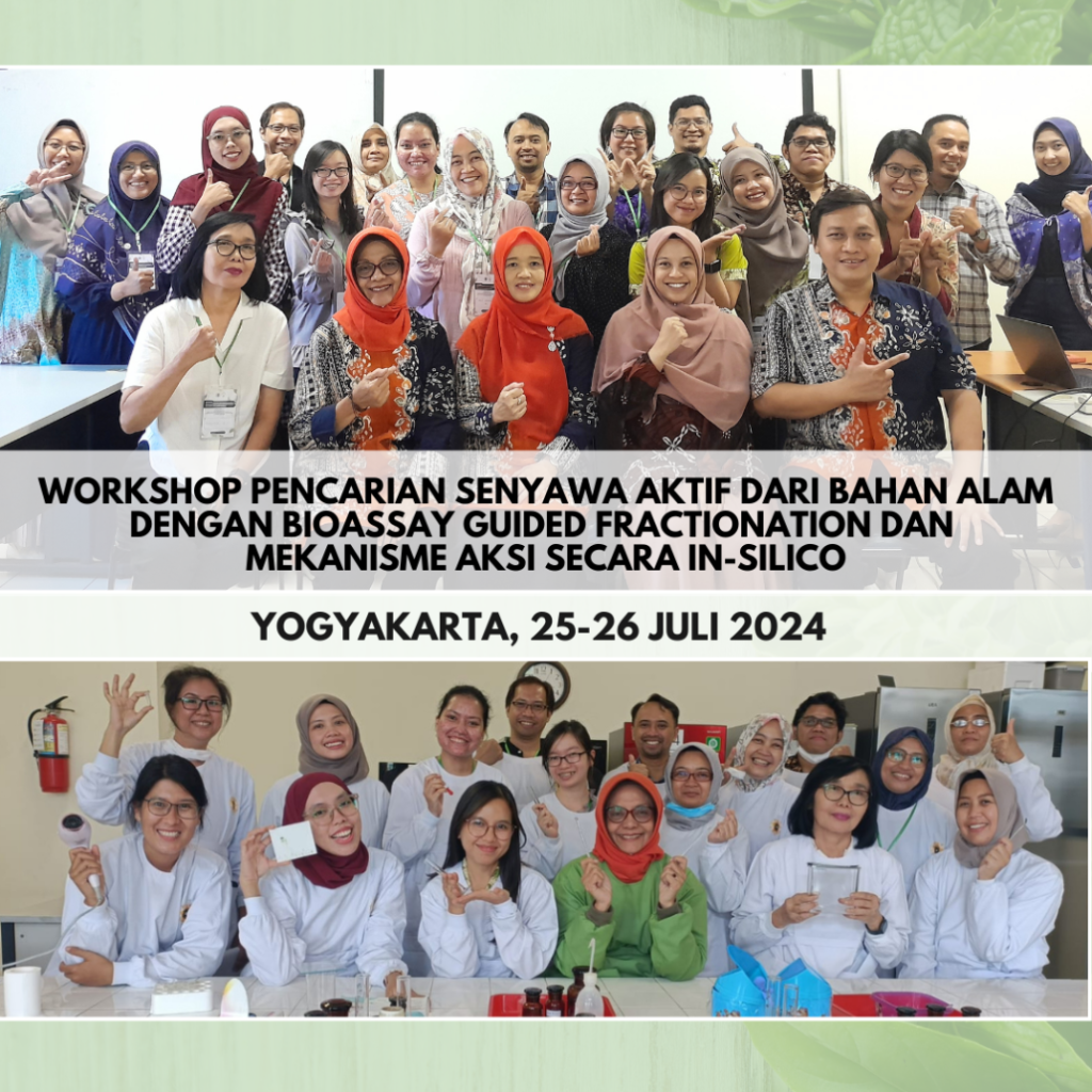 WORKSHOP PENCARIAN SENYAWA AKTIF DARI BAHAN ALAM DENGAN BIOASSAY GUIDED FRACTINATION DAN ...